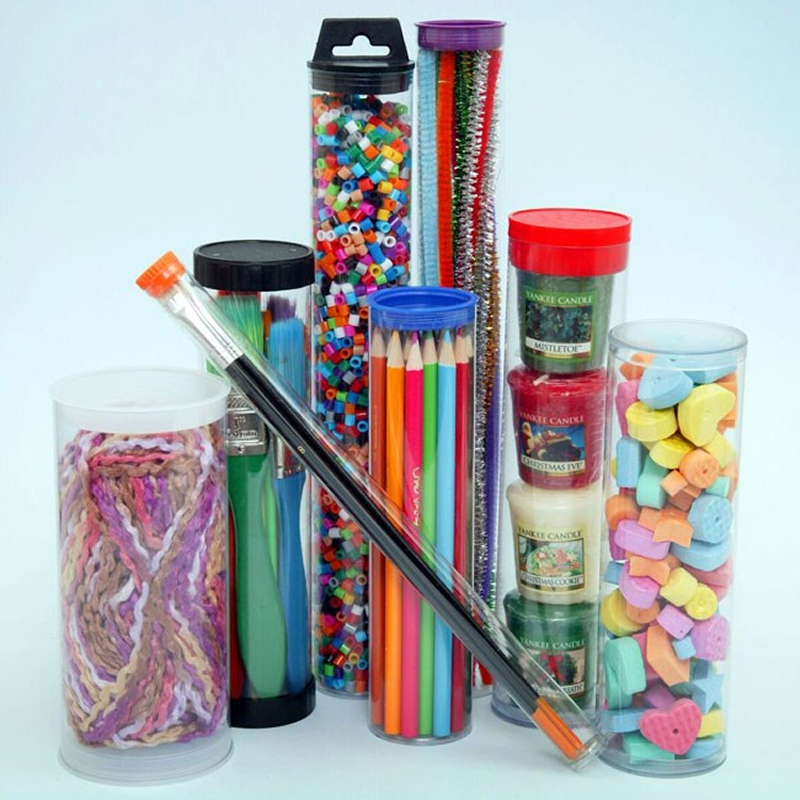 Showcase Your Products with Clear Cylinder Packaging | Clear-Pak